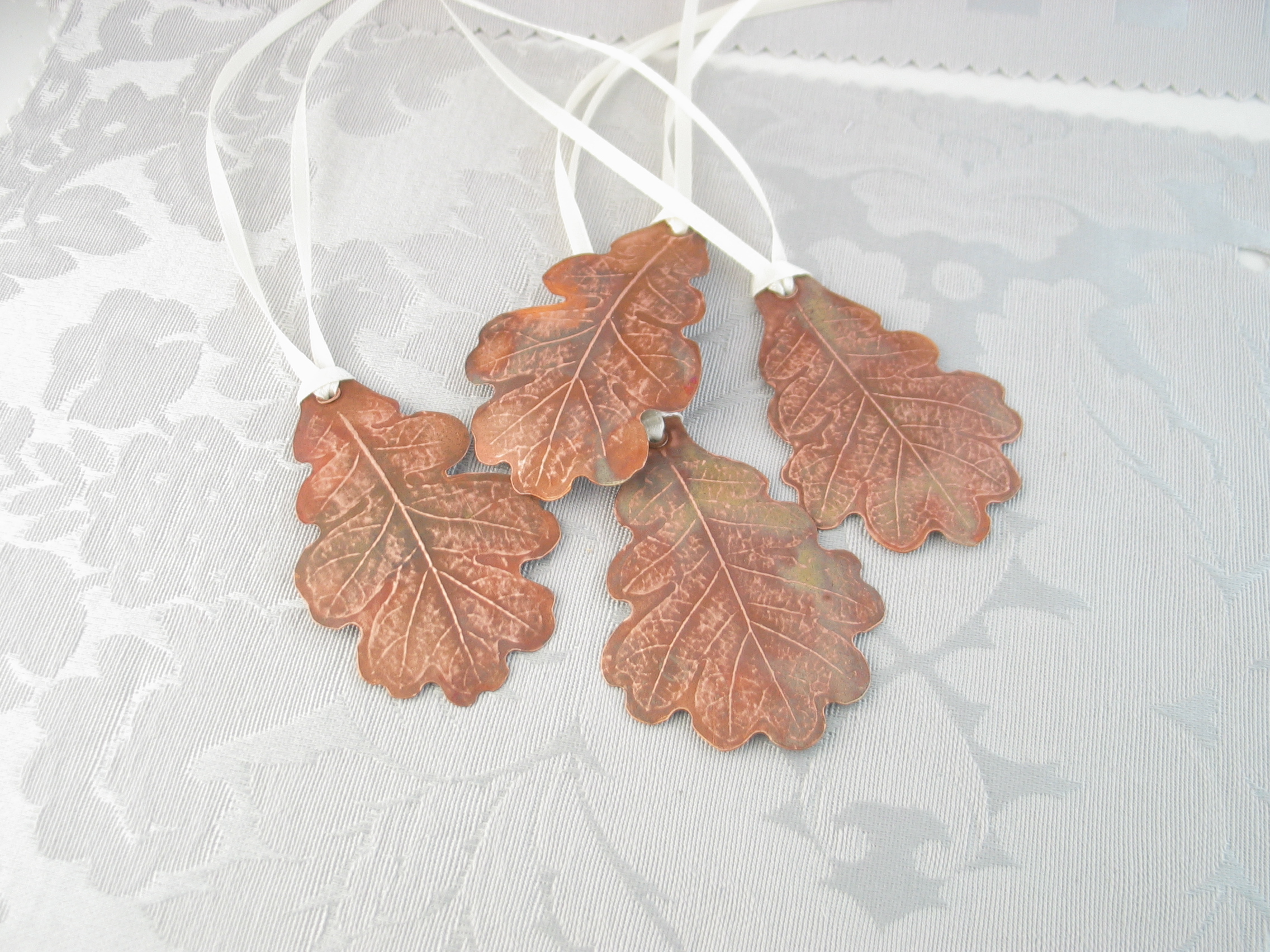 Oak Leaf Tree Ornament